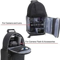 China Multi-functional Shockproof Photography Camera Soft Messenger with Tripod Holder Portable Camera Sling Bag for sale