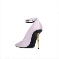 China 2023 Wholesale Women High Heeled Pretty Solid Color Comfortable Luxury Sexy Elegant Shoes for sale