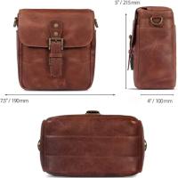 China Genuine Leather Business Handbag Female Male Crossbody Bags Office Laptop Briefcase Bag for sale