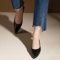 China Women'S Classic Ballet Flats, Pointed Toe Flats Slip On, Casual Comfort Dress Flats Shoes for sale