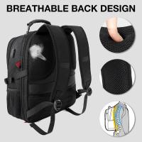 China All Pass Waterproof College Bag Airline Approved Business Work Bag with USB Charging Port Backpack Travelling Bags for sale