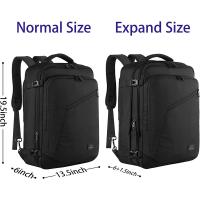 China Factory 40L Flight Approved Carry-on Bag International Durable Polyester Laptop Backpack Travel Bag for sale