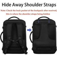 China Factory 40L Flight Approved Carry-on Bag International Durable Polyester Laptop Backpack Travel Bag for sale