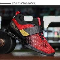 China Men Shoes Lifting Weights Indoor Fitness Sports Jogging Sneaker Non-slip Shoes for sale