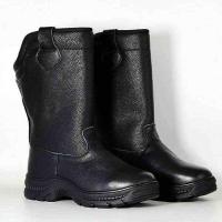 China Plus Velvet Genuine Leather Martin Boots Warm Cotton Boots Autumn And Winter Riding for sale