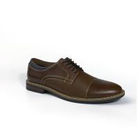 China Luxury British Style Men Dress Shoes Oxford Genuine Leather Slip-On Shoes Office Shoes for sale