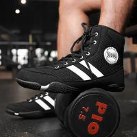 China Men Shoes Professional Fashion Indoor Gym Training Fitness Combat Wrestling Shoes for sale