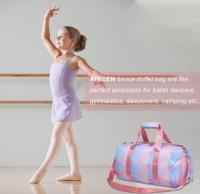 China Oxford Women Fitness Bag Dacron Lining Waterproof Girl Traveling Bag for sale