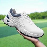 China PU Leather Men Golf Shoes Outdoor Men Casual Sports Shoes EU40-46 for sale