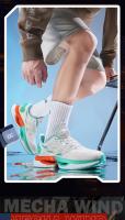 China Antislip Mens Running Shoes Sports Fly Mesh Sneakers 36-45 Size for sale