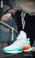China OEM 36-45 Mens Running Shoes Antislip TPU Sole Fly Mesh Material Men Sports Shoes for sale
