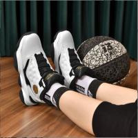 China High Top Mens Basketball Shoes Microfiber Mesh Fabric Upper Mens Running Shoes for sale