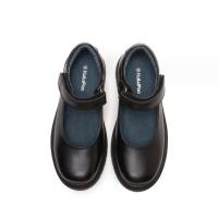 China Children Performance Shoes Black Student Leather Shoes Formal Dress Shoes for sale