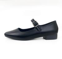China Women Flat Bottomed Mary Jane Leather Shoes Soft Soled Soft Leather Single Shoes for sale