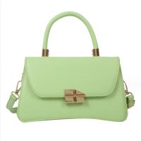 China Cover type Ladies Casual Shoulder Bags Horizontal square shape Women Crossbody Handbag for sale