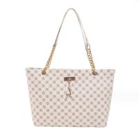 China Printed Chain Women Fashion Handbag Women Retro Commuter Shoulder Bag for sale