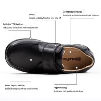China Boy Leather Shoes High Quality School Shoes Student Performance Shoes for sale