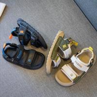 China Boys Sandals Summer Beach Soft Sole Sandals Trendy Anti Slip And Wear Resistant Sandals for sale