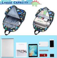 China Boys School Backpack Dinosaur Backpack With Lunch Box Pencil Case Three Piece Backpack Set for sale