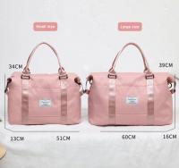 China Women Travel Bag Fashion Multi Functional Dry Wet Separation Fitness Bag for sale