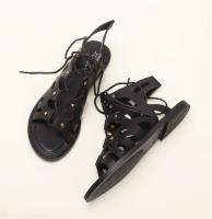 China Women Sandals Flat Bottomed Casual Sandals Fashionable Strap Roman Sandals for sale