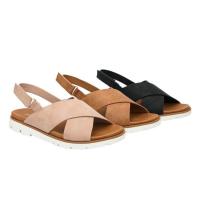China Women Casual Sandals Pregnant Women Flat Bottomed Sandals Soft Summer Beach Shoes for sale