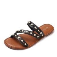 China Women Sandals Flat Bottomed Slippers Bohemian Vacation Beach Sandals Summer Slippers for sale