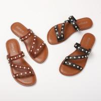 China Women Sandals Flat Bottomed Slippers Bohemian Vacation Beach Sandals Summer Slippers for sale