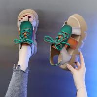 China Sandals For Women Sponge Cake Thick Soled Sandals Summer Fashionable Casual Sandals for sale
