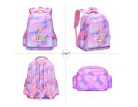 China Soft Polyester Inner Lining Preschool Unicorn Backpack with Lunch Box and Pencil Case for sale