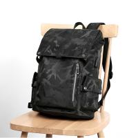 China Mens business backpack casual camouflage computer backpack student bag for sale
