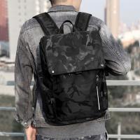China Mens business backpack casual camouflage computer backpack student bag for sale
