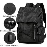 China Mens business backpack casual camouflage computer backpack student bag for sale
