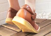 China Real Leather Strap Cattlehide  Girls Kids Dress Shoes for sale