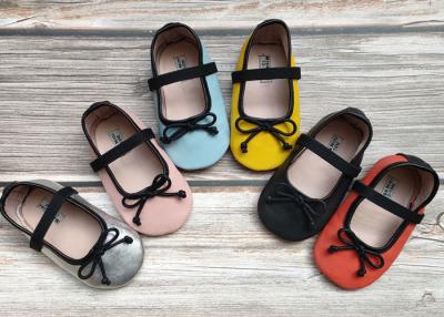 China Sheepskin Material EURO22 Leather Baby Walking Shoes for sale
