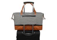 China Weekender Overnight Canvas Travel Duffel Bag for sale