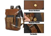 China Magnetic Snap Travel Duffel Backpack for sale