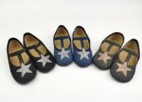 China Little Girls Cute Star T Strap Stylish Kids Shoes for sale
