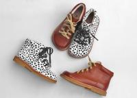 China 4-6 Years / 7-12 Years Leopard Print Kids Leather Boots Kids Shoes for Boys Girls for sale