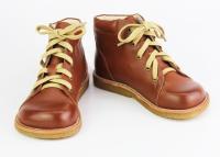 China 4-6 Years / 7-12 Years Leopard Print Kids Leather Boots Kids Shoes for Boys Girls for sale