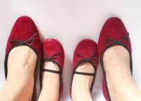 China Mother Daughter Matching Soft Toddler Suede Moccasins for sale