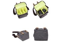 China High Density Canvas Waterproof Camera Shoulder Bag for sale