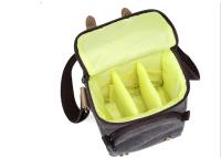 China Multi Pocket Canvas Multifunctional Camera Bag for sale