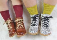 China Non Slip Kids Side Zipper Short Ankle Winter Boots for sale