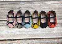 China Mary Jane Flats Sheepskin Little Girl Summer Shoes for sale