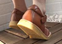 China First Layer Cowhide Stylish Kids Shoes for sale