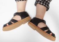 China 3 Colors Closed Toe EU25 Childrens Summer Shoes Kids Slippers Sandals for sale