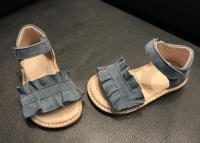 China Girls Summer Upper Material Doeskin Kids Sandals Shoes for sale