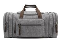 China Top Handle Nylon Leather Weekender Duffel Bag For Hiking / Sports / School for sale