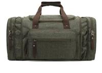 China Top Handle Nylon Leather Weekender Duffel Bag For Hiking / Sports / School for sale